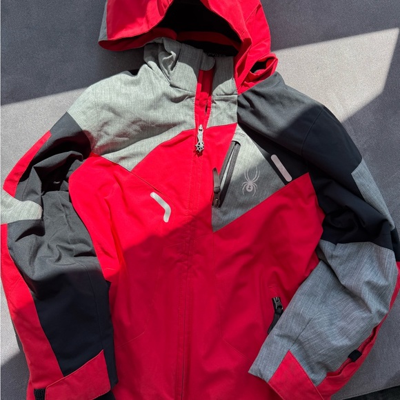 Spyder | Jackets & Coats | Spyder Red And Black Jacket | Poshmark